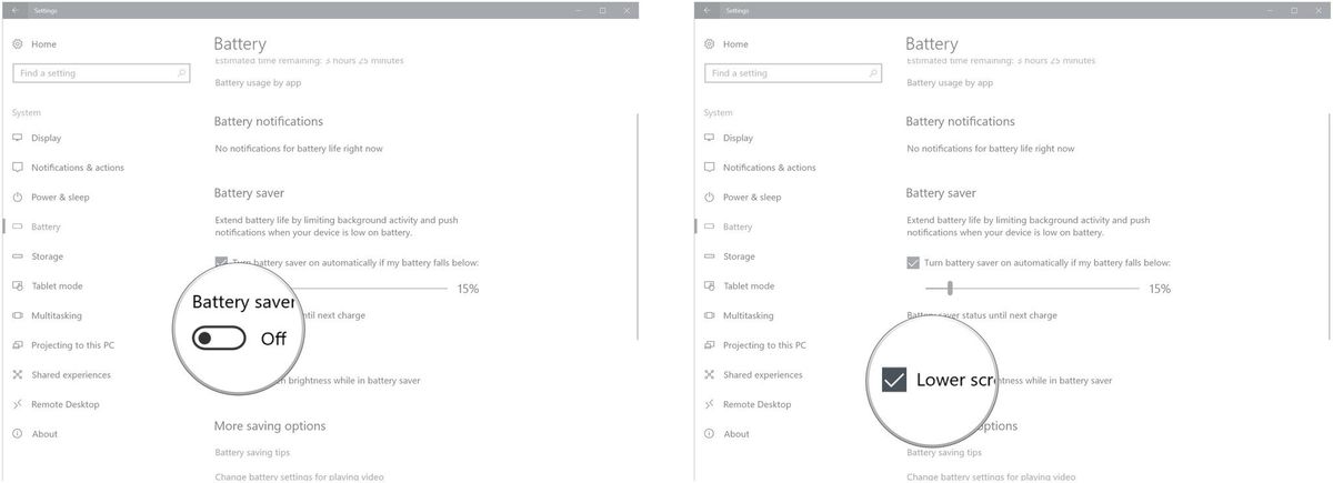 7 ways to get better battery life from your Windows 10 PC | Windows Central