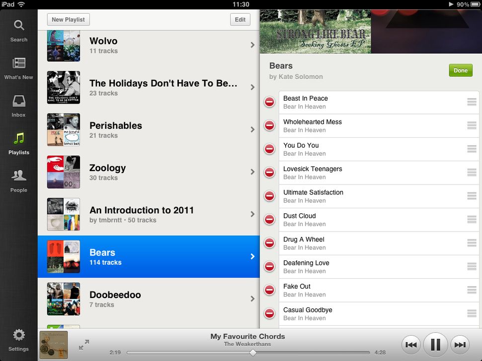 Spotify for iPad: Playlists and search - Spotify for iPad review - Page ...
