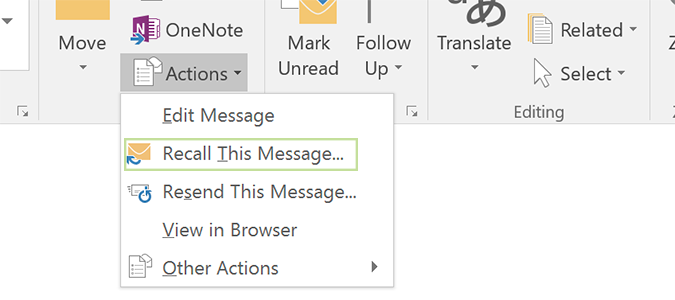How to Recall a Mistakenly-Sent Email in Outlook | Laptop Mag