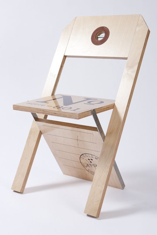 Label influenced chair is a stylish design mash-up | Creative Bloq