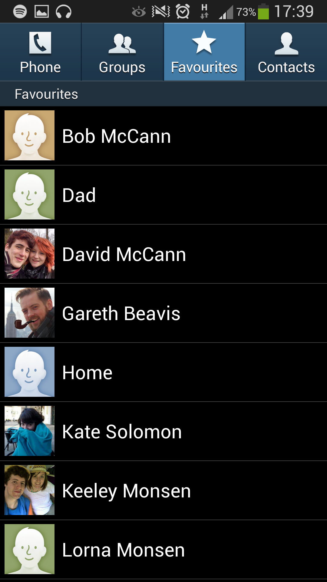 Contacts and calling - Contacts and calling - Samsung Galaxy S4 Active ...