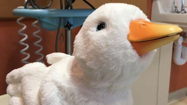 Robot ducks are comforting children in hospital | TechRadar