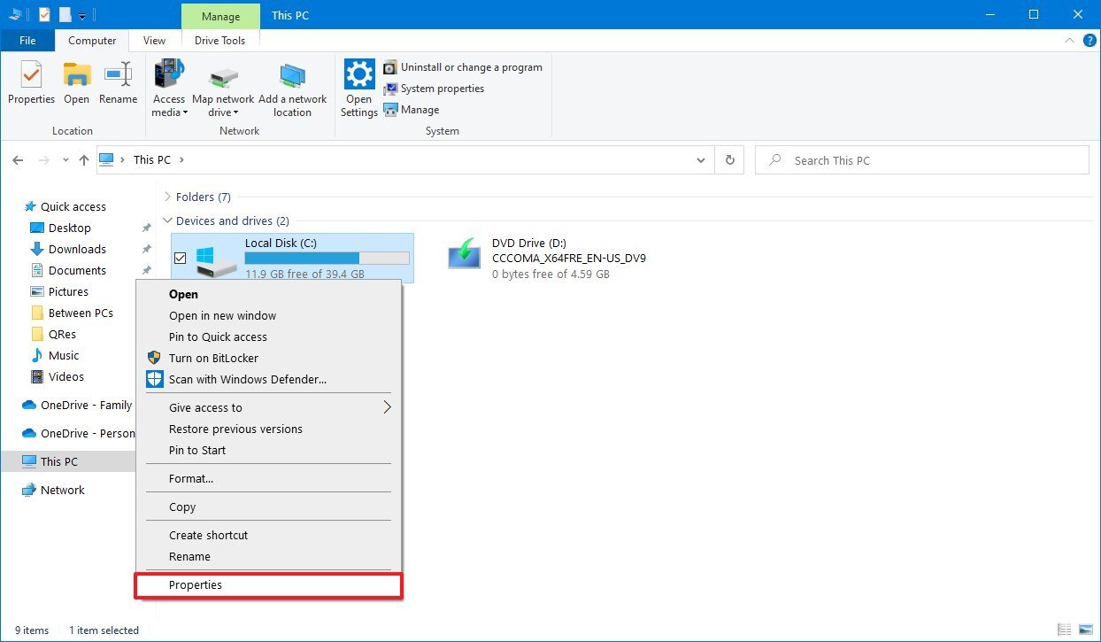 How to reclaim space by reducing size of WinSxS folder on Windows 10 ...