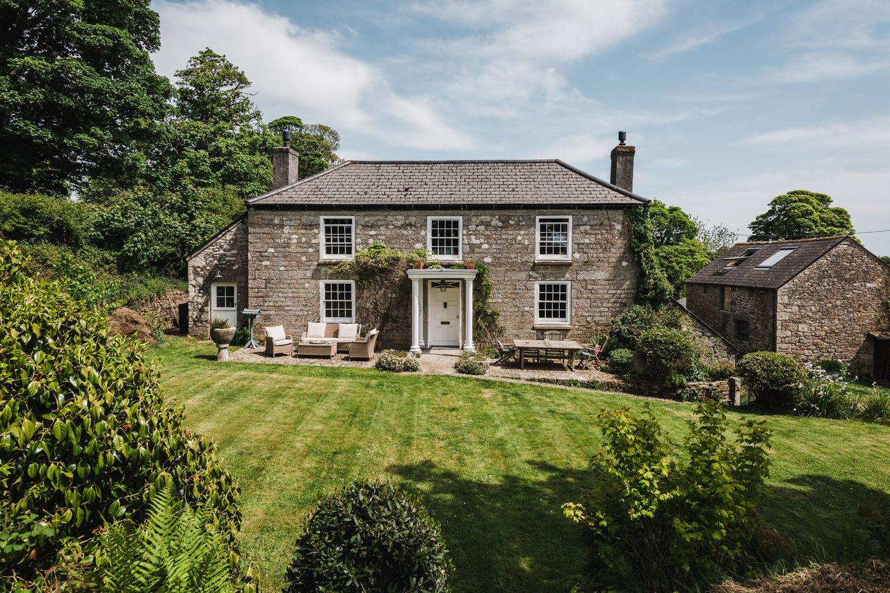 This Cornish country home comes with barn, a burial mound, a piggery ...