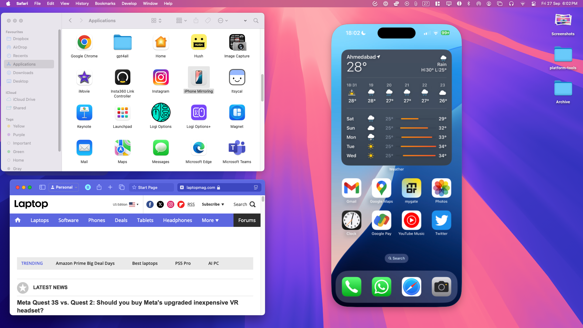 iPhone Mirroring changed how I use my MacBook and iPhone — here's how ...
