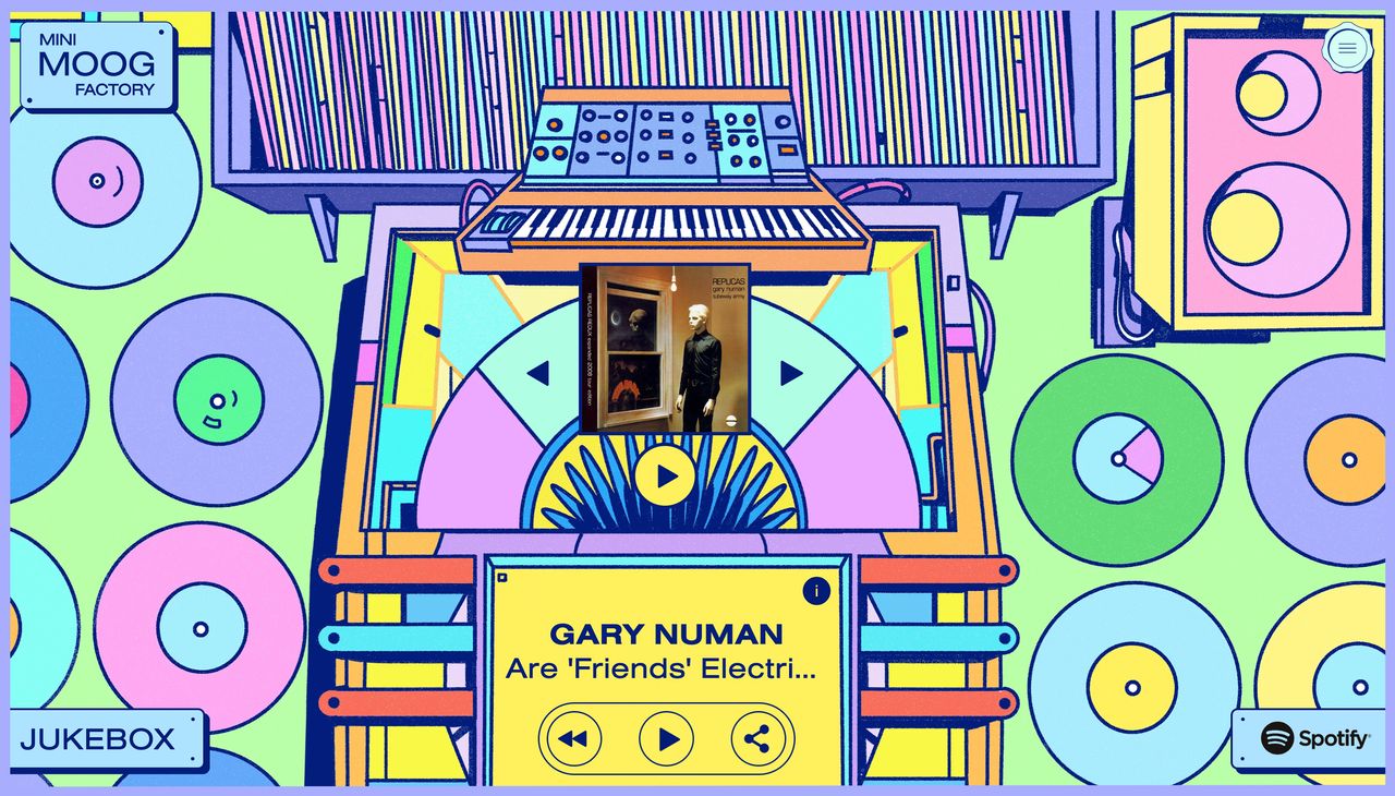 Moog Model D web experience: switch on a classic synthesizer | Wallpaper*