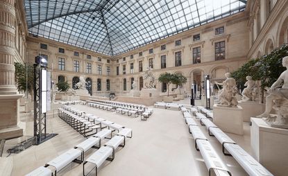 Louis Vuitton makes a classical spectacle at the Louvre | Wallpaper*