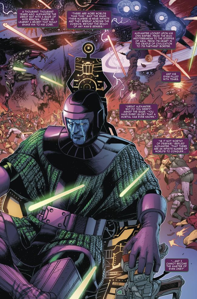 Kang vs himself and his own variants in Kang the Conqueror #1 preview ...