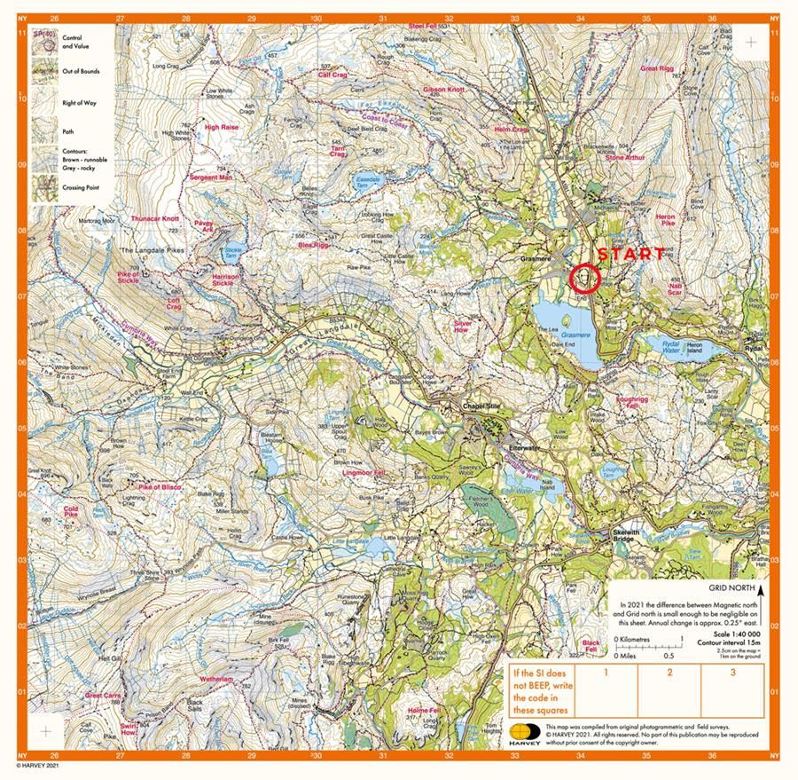 OMM Lite course area is revealed in the Lake District | Advnture