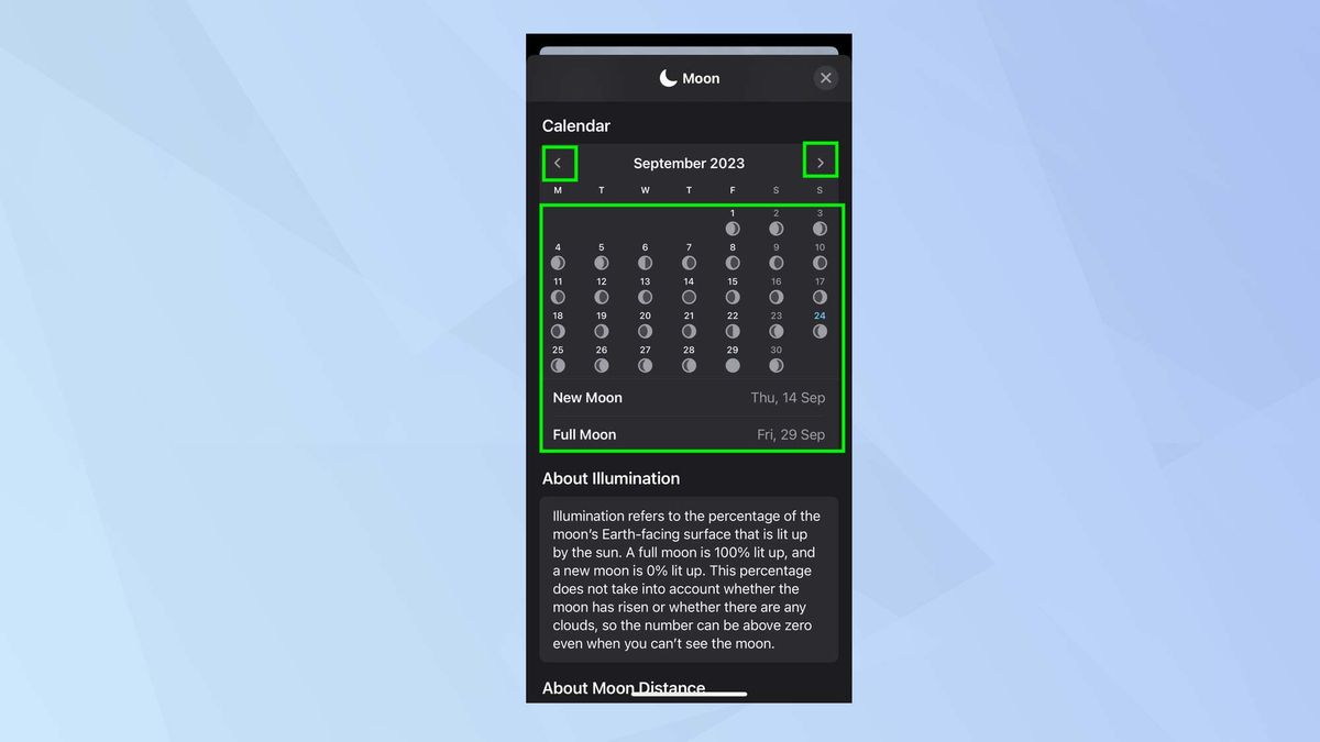 How to view lunar information in Weather app | Tom's Guide
