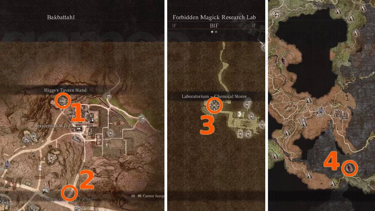 All Dragon's Dogma 2 Newt Liqueur locations | GamesRadar+