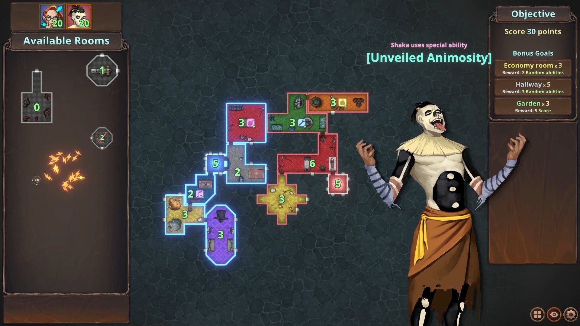 Build villainous lairs and wreck others' dreams in this puzzly tile ...