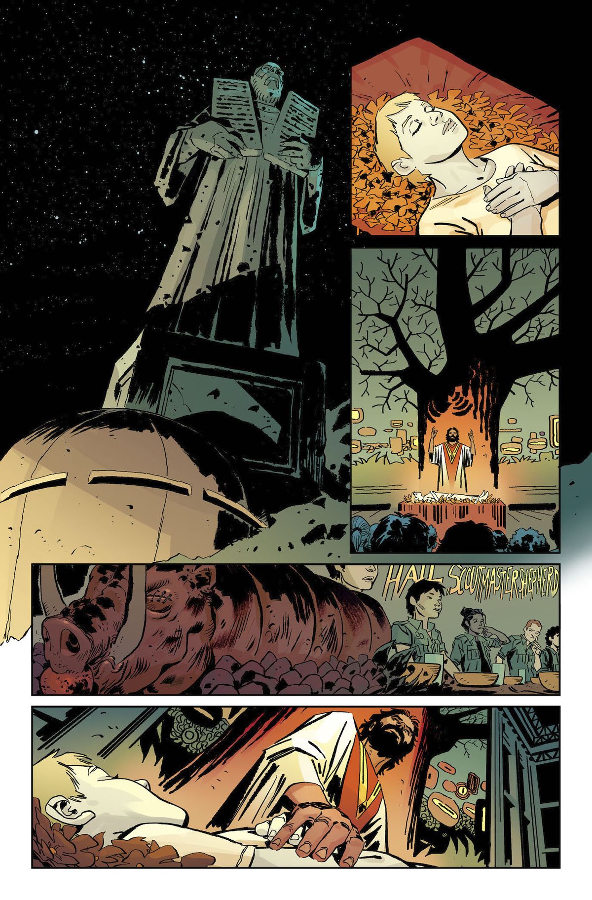 Scout's Honor establishes a post-apocalyptic society around a scouting ...