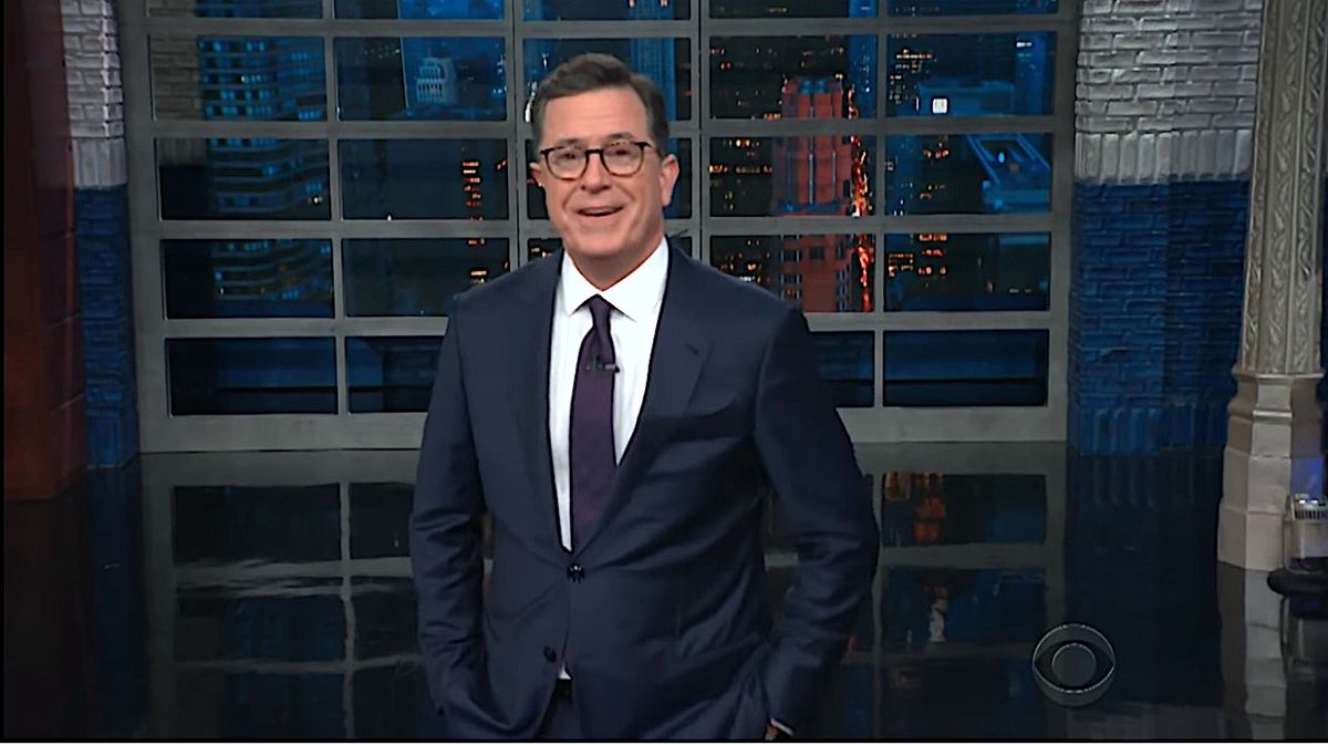 Stephen Colbert has some thoughts on North Korea, and a Mike Pence ...