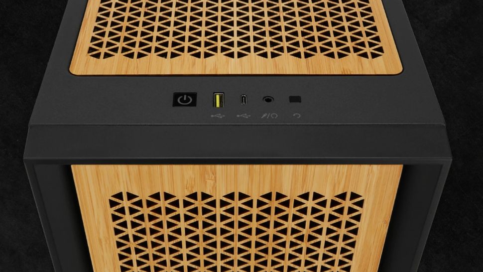 These new wooden panels give Corsair's PC cases a retro makeover | PC Gamer