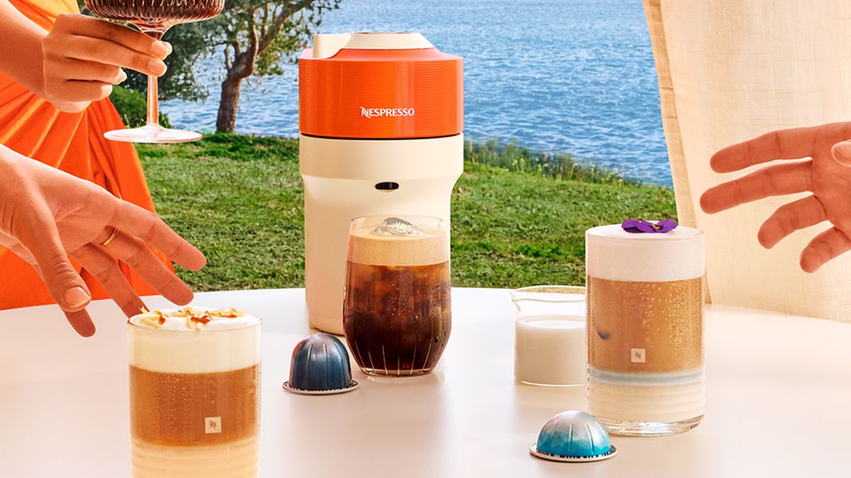 Pantone gives the Nespresso Vertuo coffee machine a makeover | Ideal Home