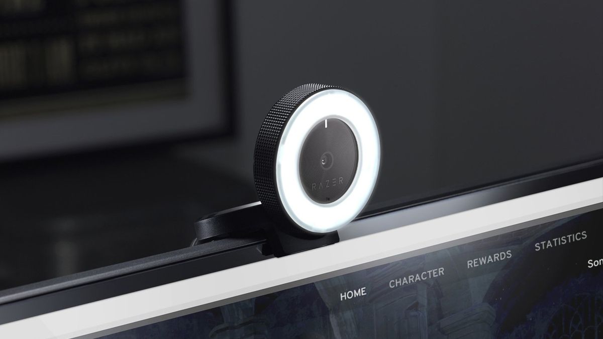 Razer's Kiyo 1080p webcam with built-in light is a working-from-home ...
