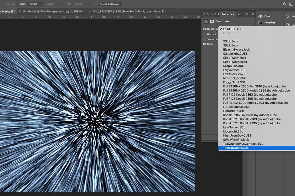 Create a jump to lightspeed effect in Photoshop on Star Wars Day ...