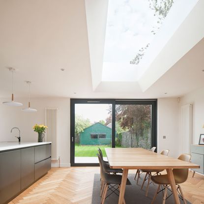 This traditional Victorian house was transformed with a modern ...