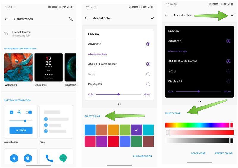 How to customize themes, colors, and icons on your OnePlus phone ...