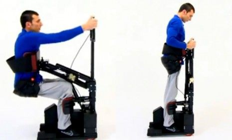 The 'amazing' robotic wheelchair that lets paraplegics stand tall | The ...