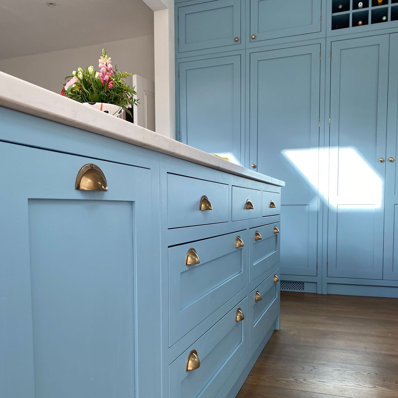 French Blue kitchens are trending on Pinterest | Ideal Home