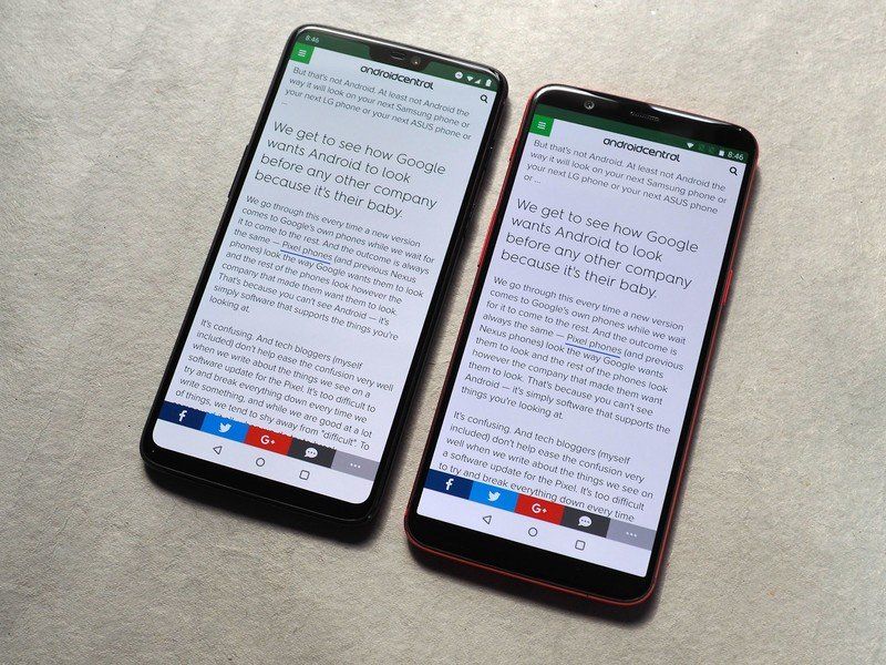 How to disable the notch on the OnePlus 6 | Android Central