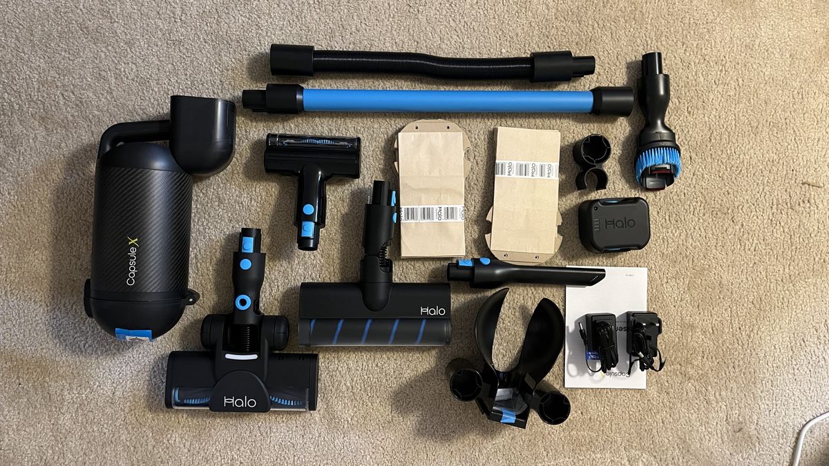 Halo Capsule X review: a unique, modular and powerful cordless vacuum ...
