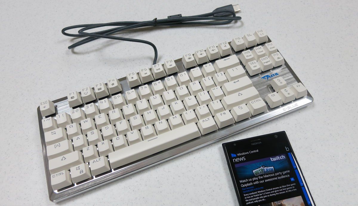 E-BLUE Mazer Mechanical Gaming Keyboard review | Windows Central