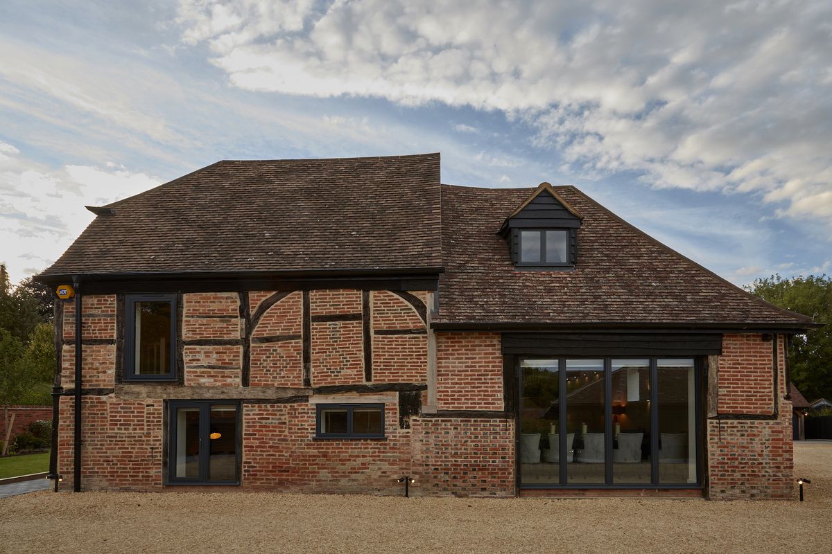 A historic listed barn converted and transformed into contemporary home ...