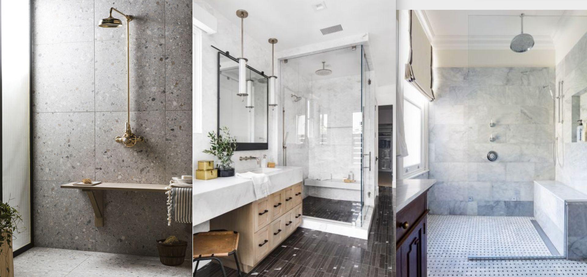 Shower bench ideas: 10 ways to use this nifty design feature | Homes ...