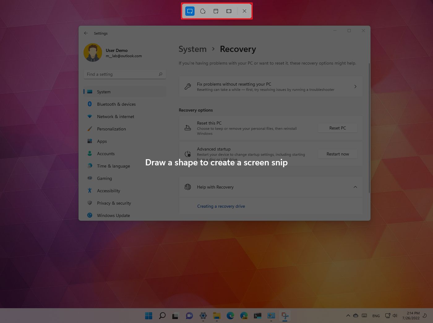 How to get started with the Snipping Tool app in Windows 11 | Windows ...
