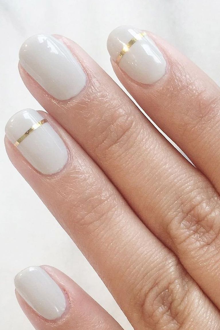 9 Best Gold Nail Polishes of 2018 - Metallic Gold Nail Art Design Ideas ...