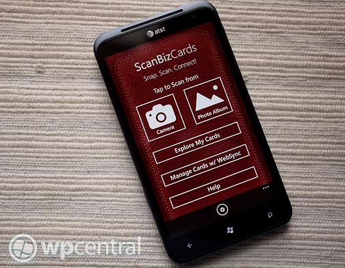 Windows Phone App Review: ScanBizCards | Windows Central