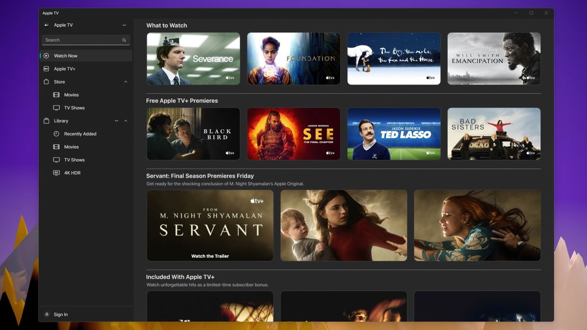 Hell freezes over: Apple TV and Music apps are here for Windows 11 and ...