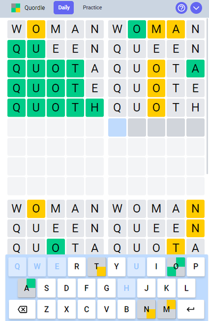 What is Quordle, the Wordle alternative, and how to play? | Woman & Home