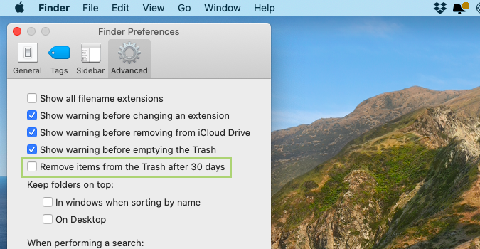 How to empty trash automatically in macOS | Laptop Mag
