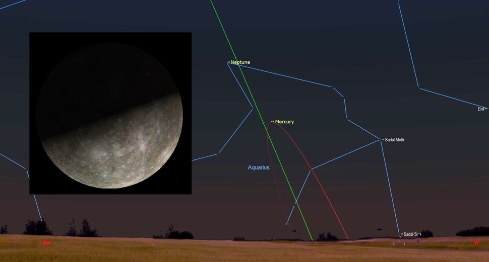 How to see the 'elusive planet' Mercury in the night sky in February ...