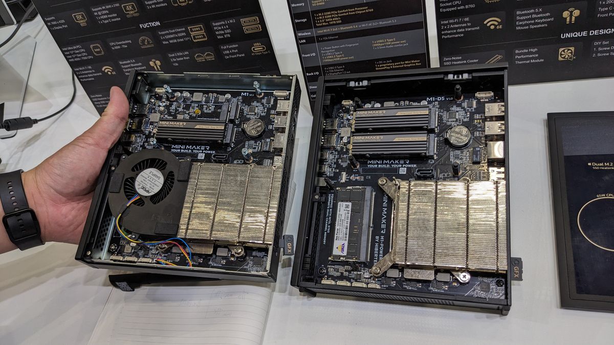 DIY mini PC kit boasts direct PCIe connection to eGPU with faster ...