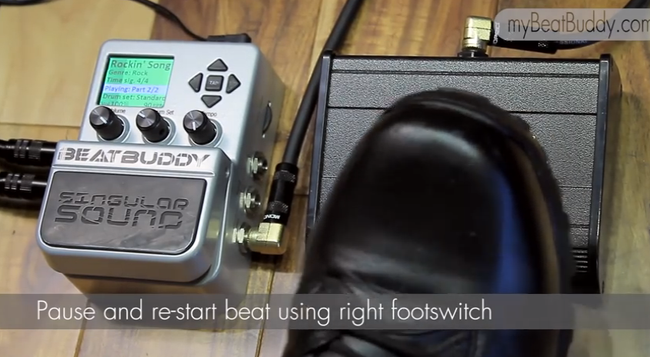 BeatBuddy, "First Guitar Pedal Drum Machine" — Demo Video | Guitar World
