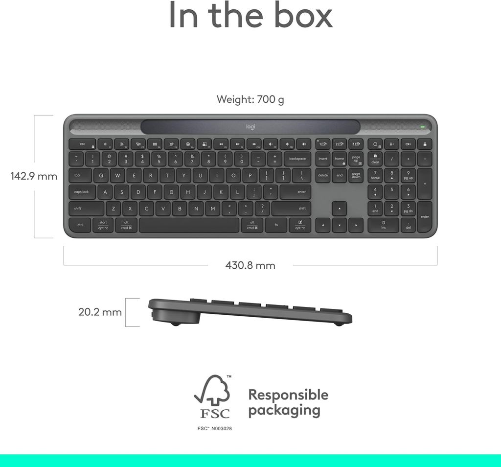 Solar-powered Logitech keyboard appears on Amazon Mexico — MX Keys S ...
