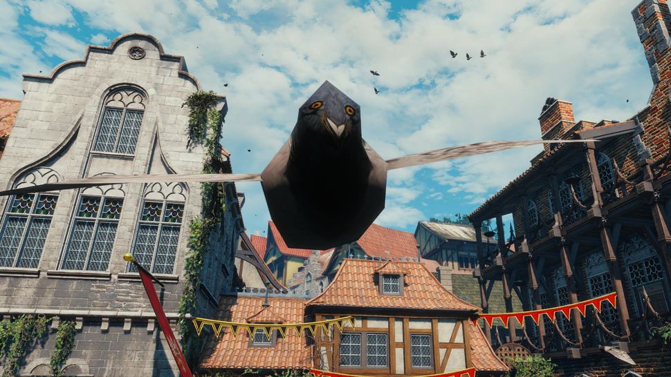 The Witcher 3 fans serve a new master: Low-Poly Pigeon | GamesRadar+