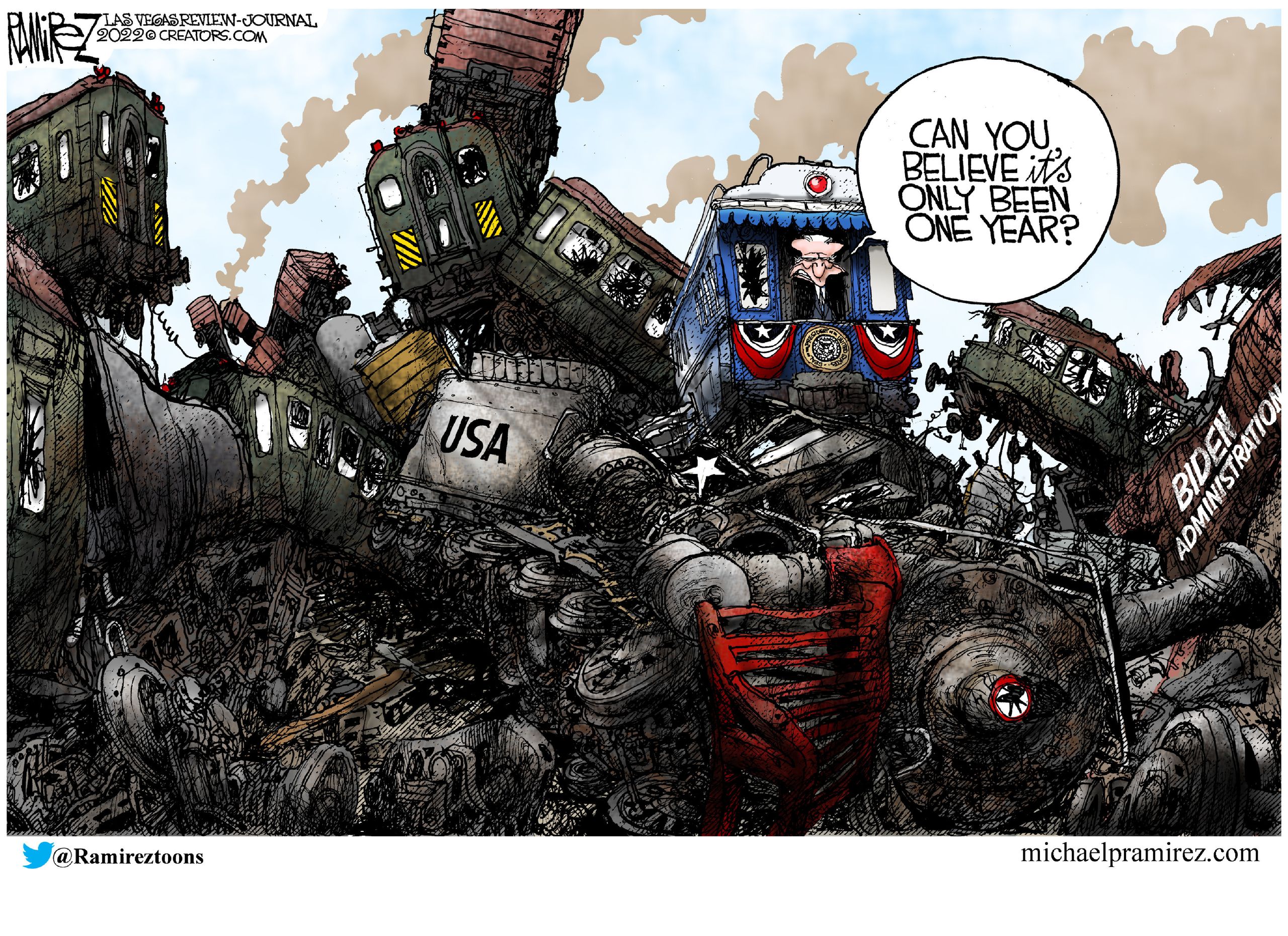 The train wreck | The Week