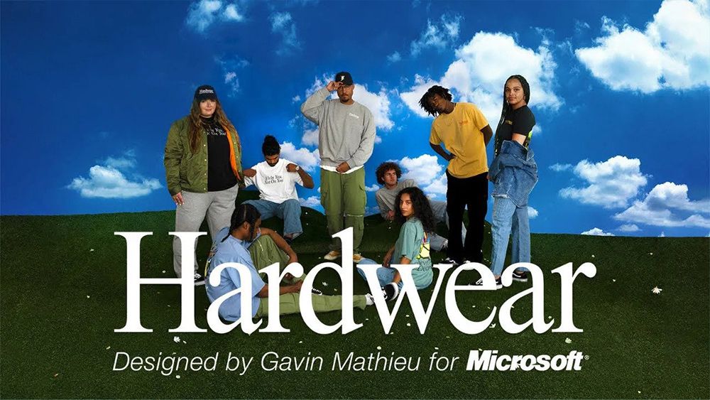 Microsoft's new clothing line is gloriously 90s | Creative Bloq