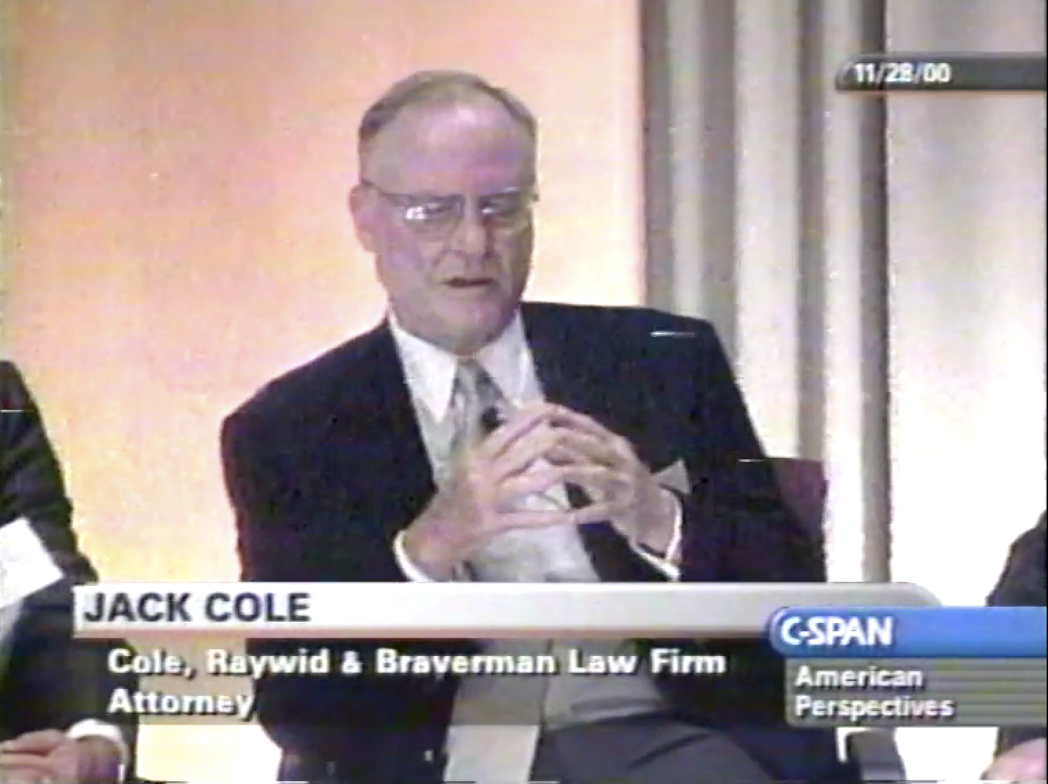 Cable Law 'Dean' Jack Cole Dies, 92 | Next TV