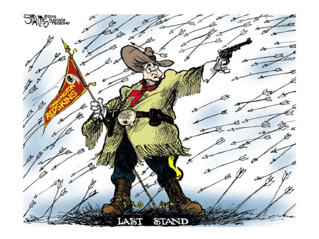 Editorial cartoon Washington Redskins | The Week