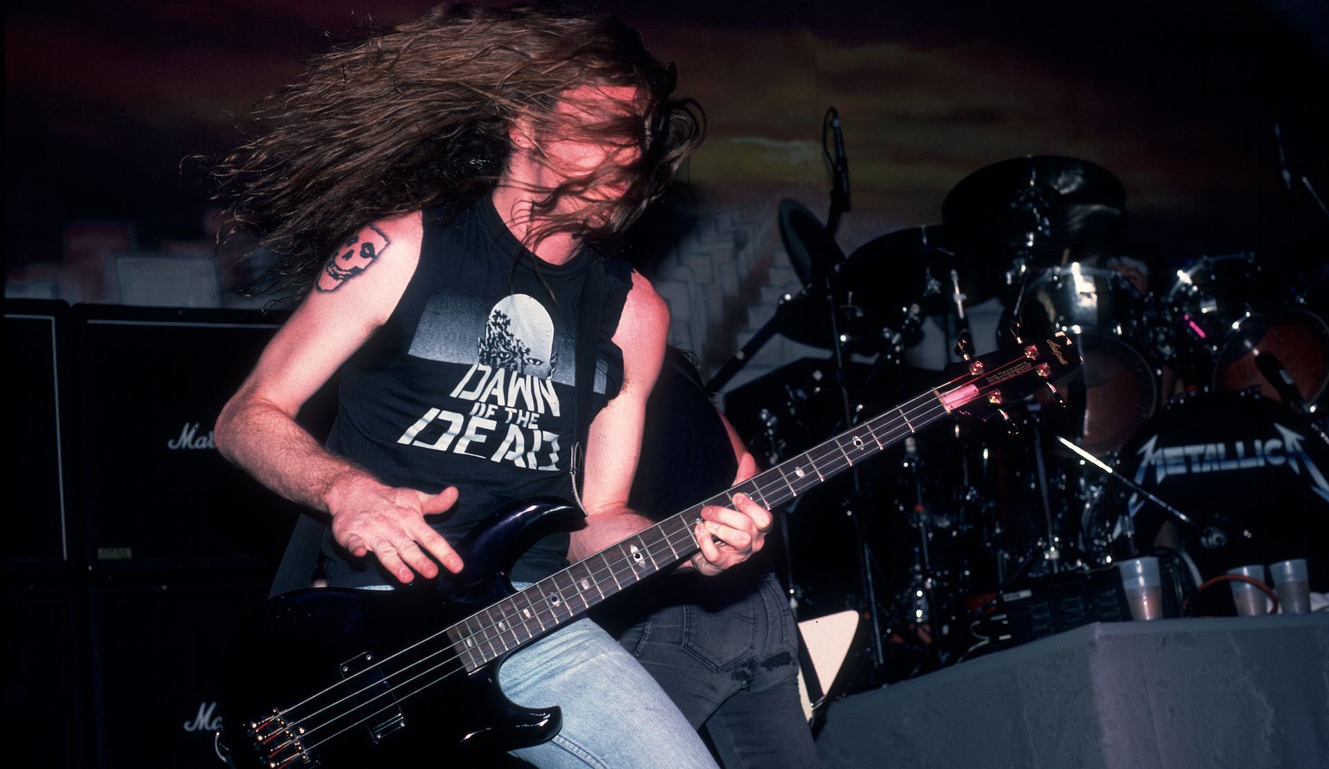 Hear Cliff Burton blend sweeping, Eddie Van Halen-esque hammer-ons with ...