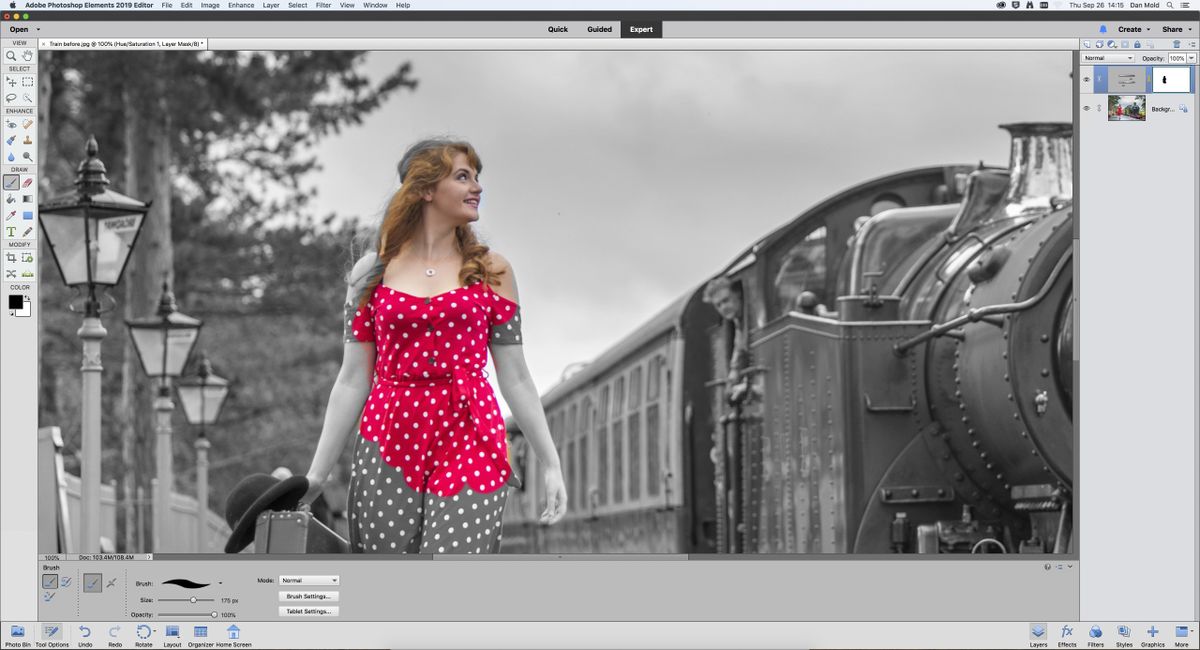 Make your pictures 'pop' with selective color in Photoshop Elements ...