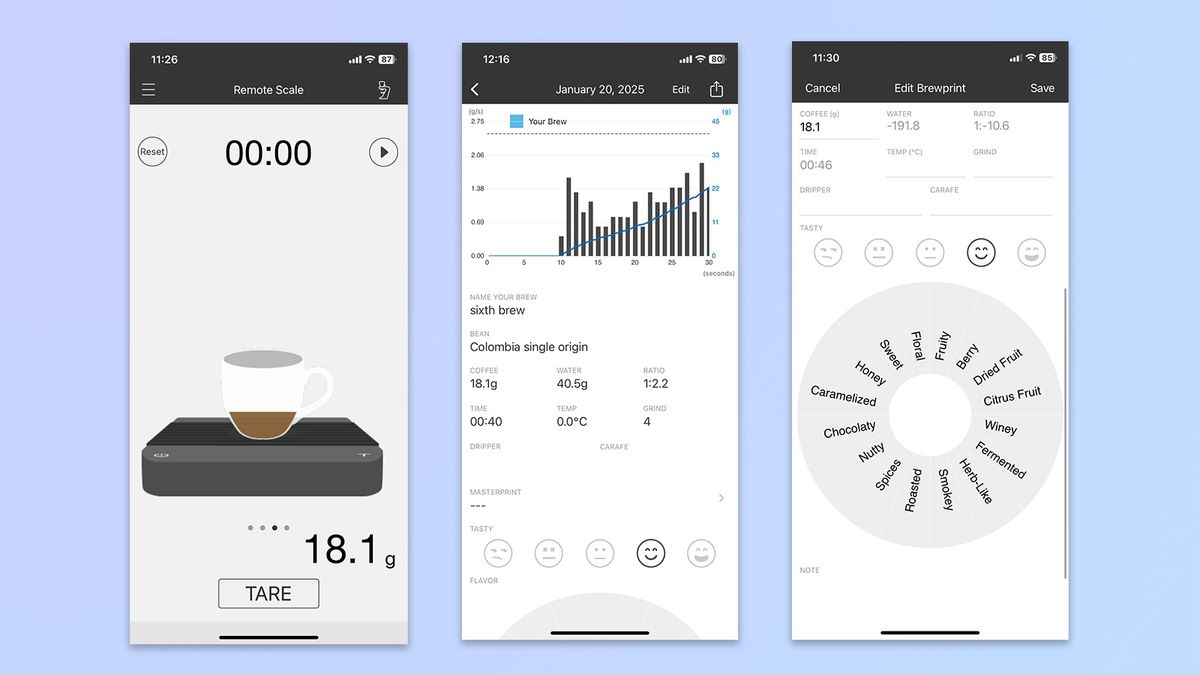 Acaia Lunar Coffee Scale review | Tom's Guide