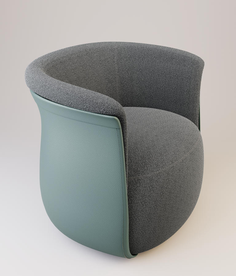 Fendi Casa's new leather-clad armchair was inspired by an iconic ...